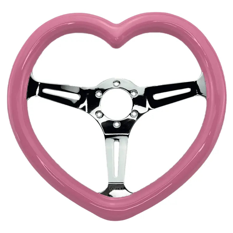 14" (350mm) Hella Heart Point Pink Heart (wood) - Tokyo Tom's