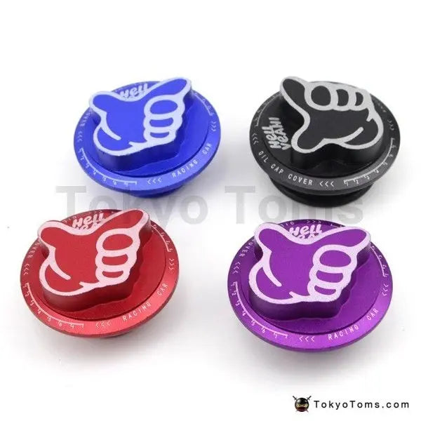 Aluminum Racing Car Billet Oil Cap Honda - Tokyo Tom's