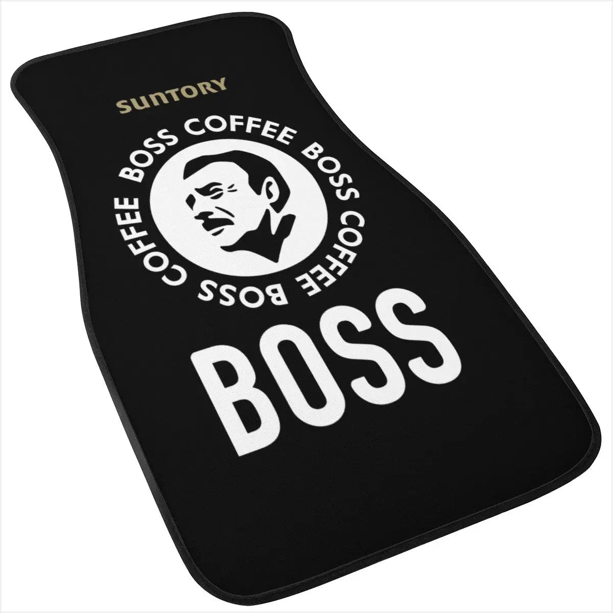 Custom Boss Coffee Black Floor Mats - Tokyo Tom's