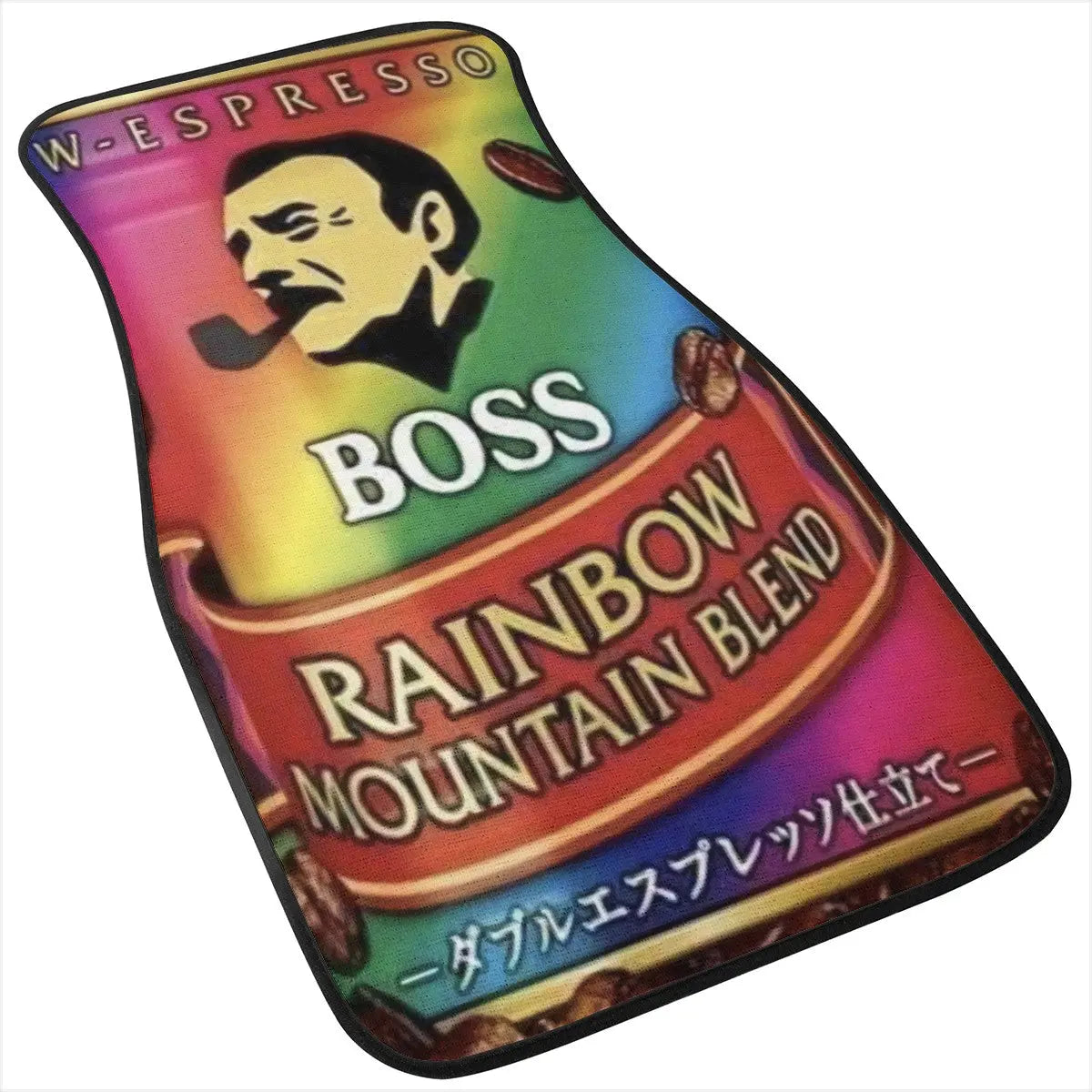 Custom Boss Coffee Rainbow Floor Mats - Tokyo Tom's