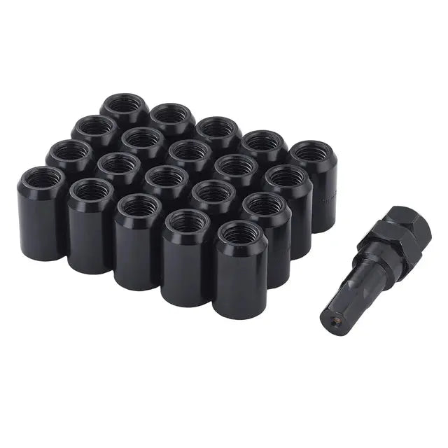 JDM Slim Lug Nuts (Black) - Tokyo Tom's