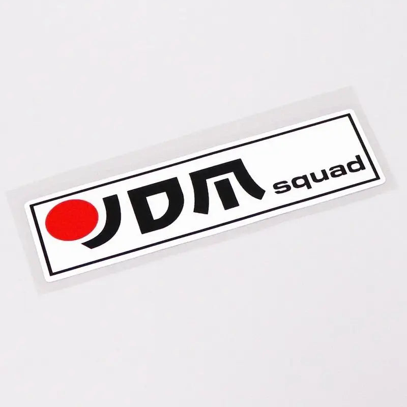 JDM squad Badge Sticker Decal - Tokyo Tom's