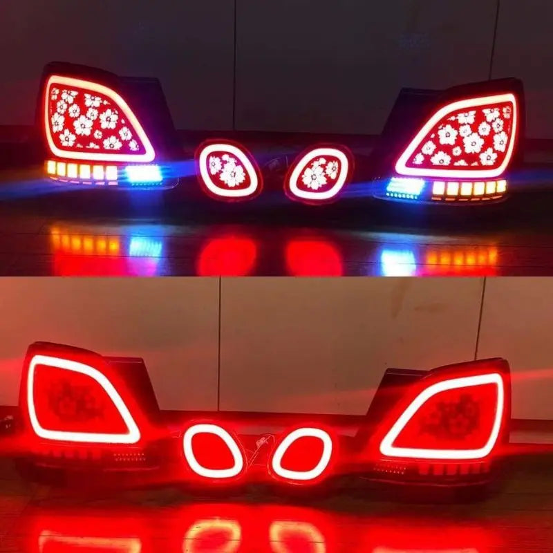 Lexus GS300 Custom Dancing Cherry Blossom Tail Lights - Design,