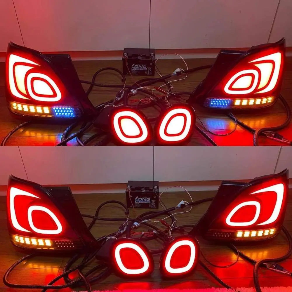 Lexus GS300 Custom Dancing Tail Lights - Design, Manufacture