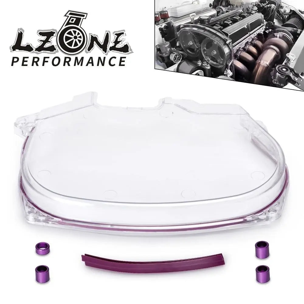 Mitsubishi Lancer EVO4-8 Clear Timing Covers - Tokyo Tom's