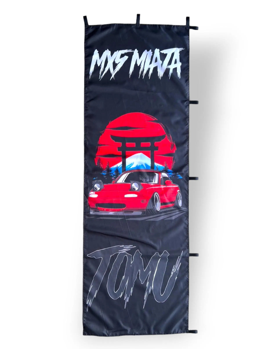 Nobori Mazda Miata Flag - Tokyo Tom's