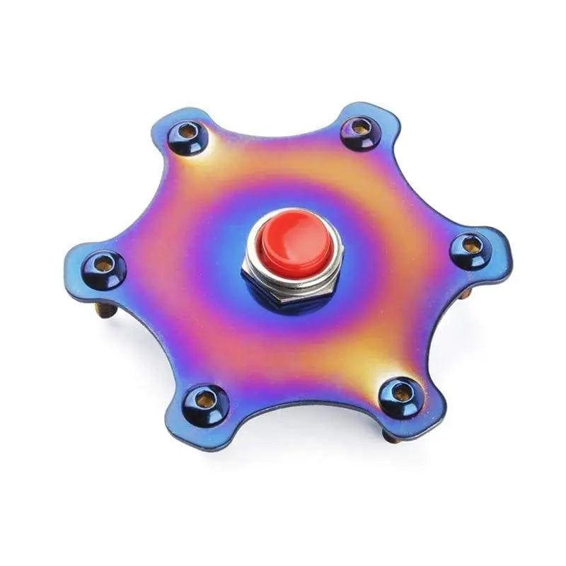 Racing Red Horn Button - Tokyo Tom's