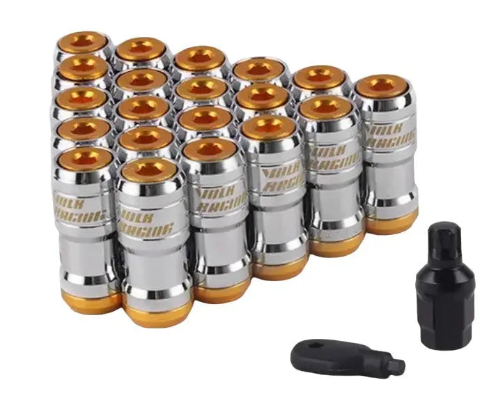 Rays Volk Racing Lug Nuts (Gold) - Tokyo Tom's