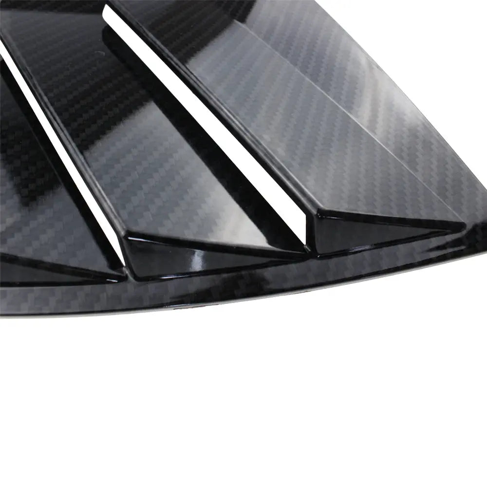 Rear Quarter Window Louvers Spoiler Panel MATT BLACK for Scion FRS for
