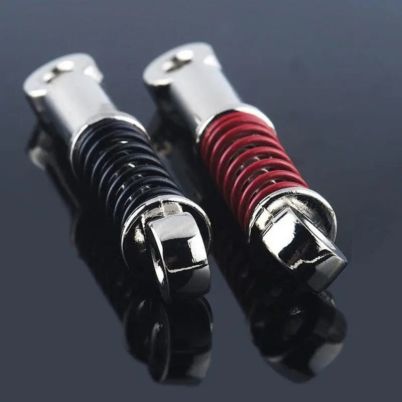 Tuner Coilover Suspension Strut Tower Shock Absorber Keychain - Tokyo