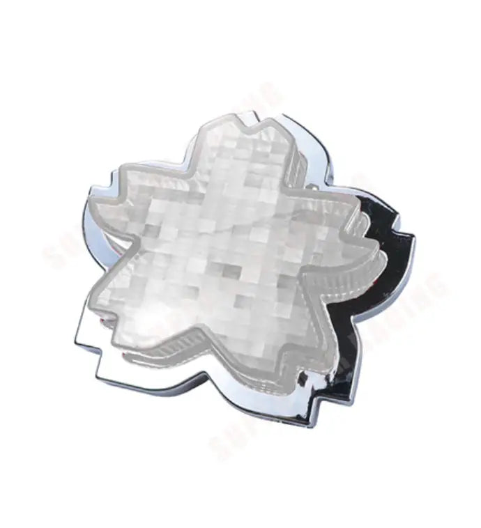 Clear/ White LED Cherry Blossom Shape Side Marker Indicators (Pair)